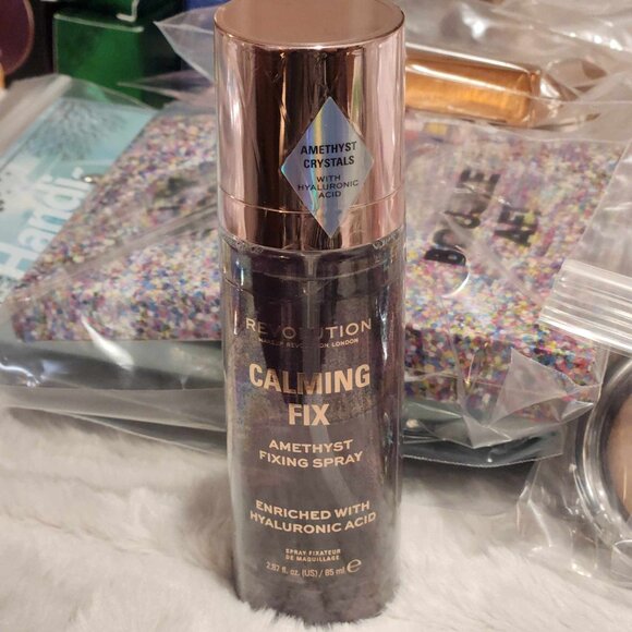 Revolution | Makeup | Revolution Calming Fix Amethyst Fixing Spray ...